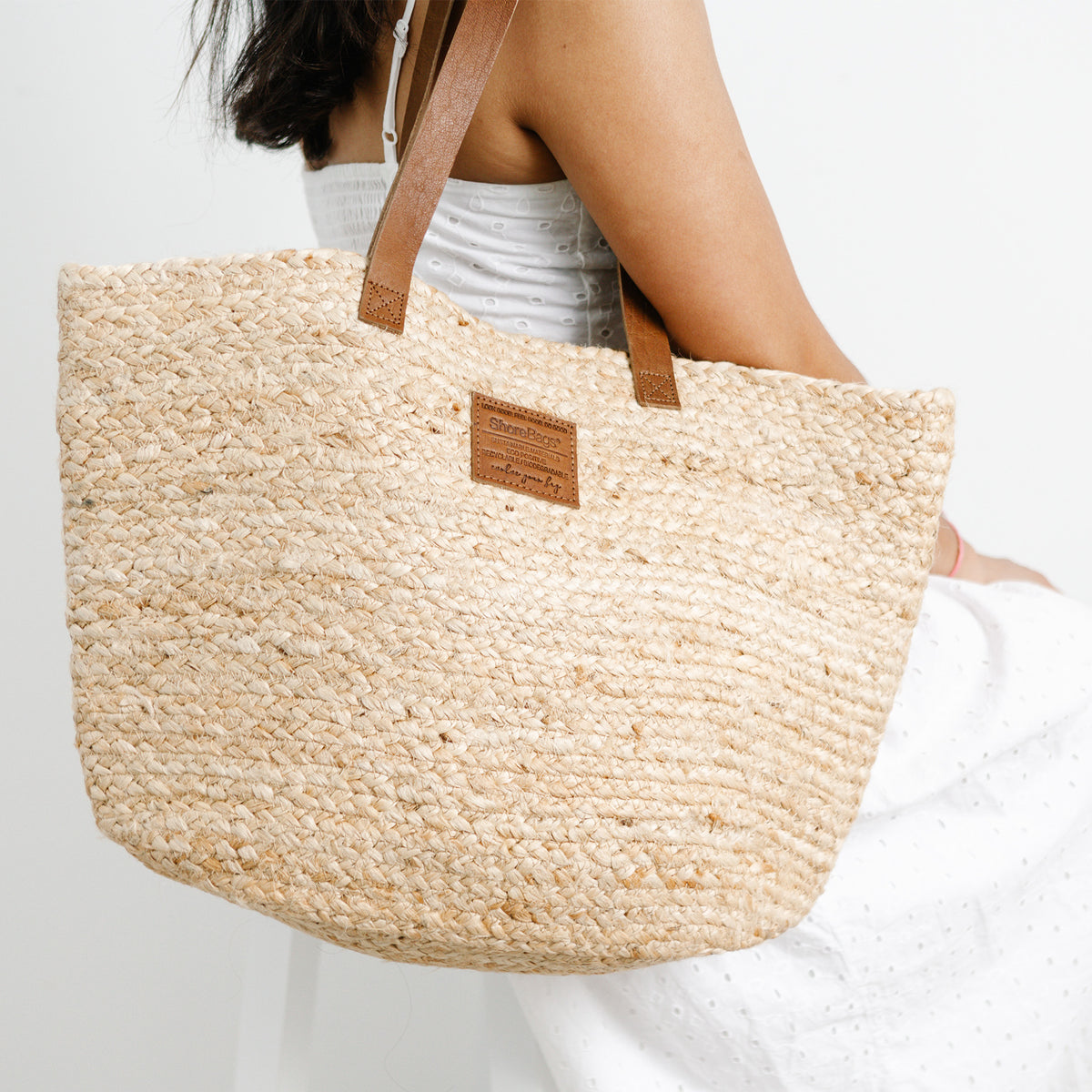 Big Jute Bag | Best Tote Bags – ShoreBags